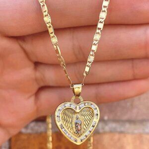 Prime Jewelry 269 | Jewelry | Brand New 4k Gold Filled Necklace Virgen ...